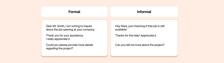 Informal and Formal English: Difference and Examples